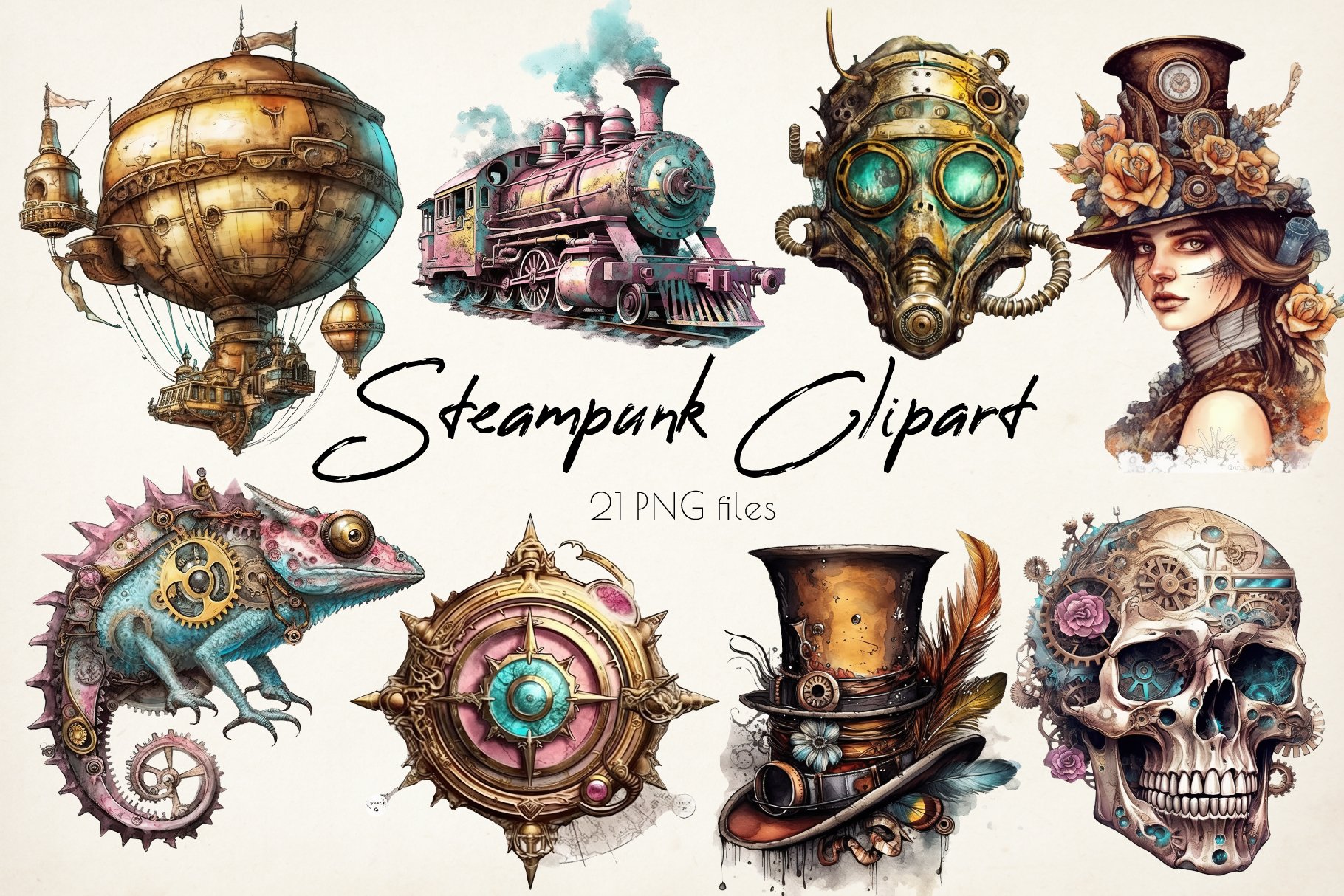 Steampunk Clipart