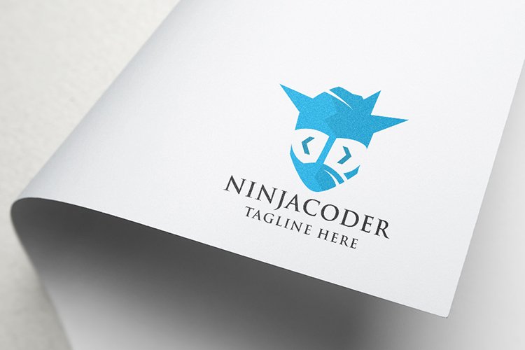 Ninja Coder Logo (1843470) | Logos | Design Bundles
