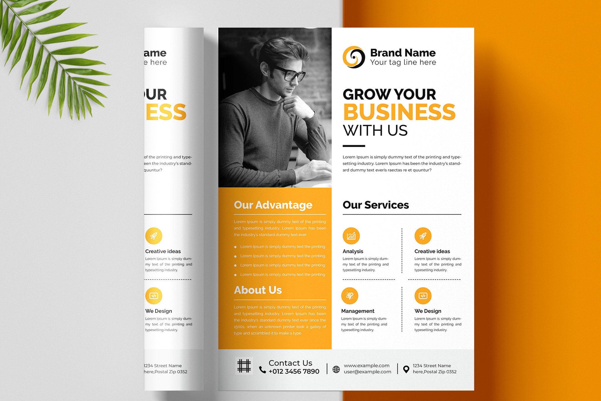 Print Free Business Flyer Templates