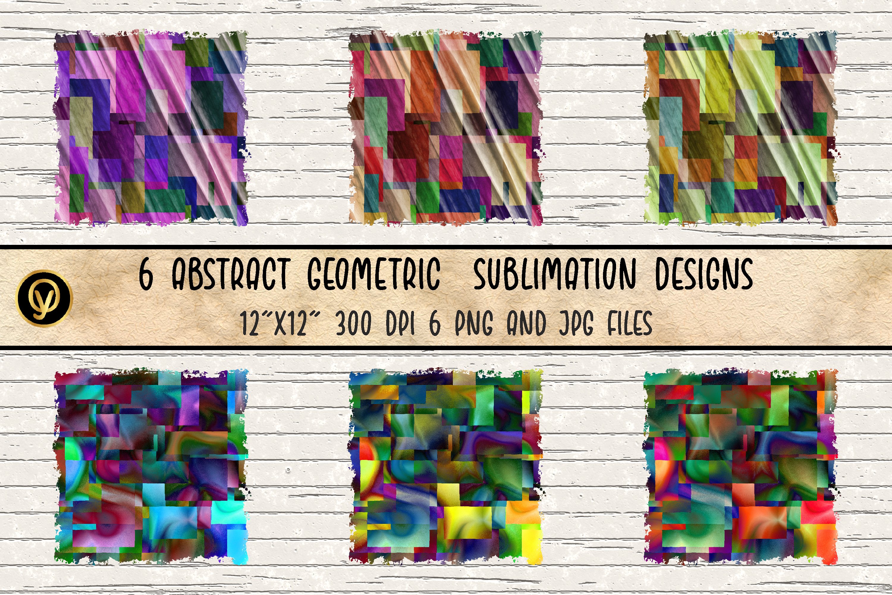 Abstract Geometric Background Sublimation Designs. (1465469 ...
