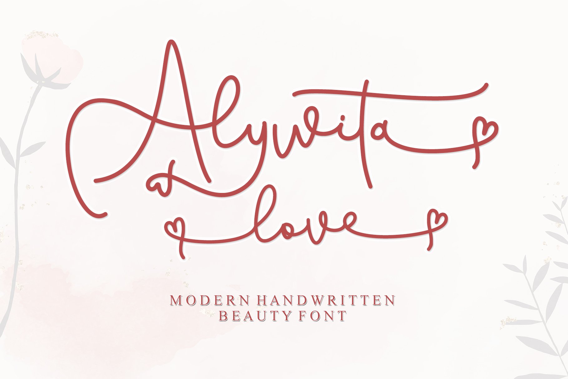 I Love You Calligraphy Fonts
