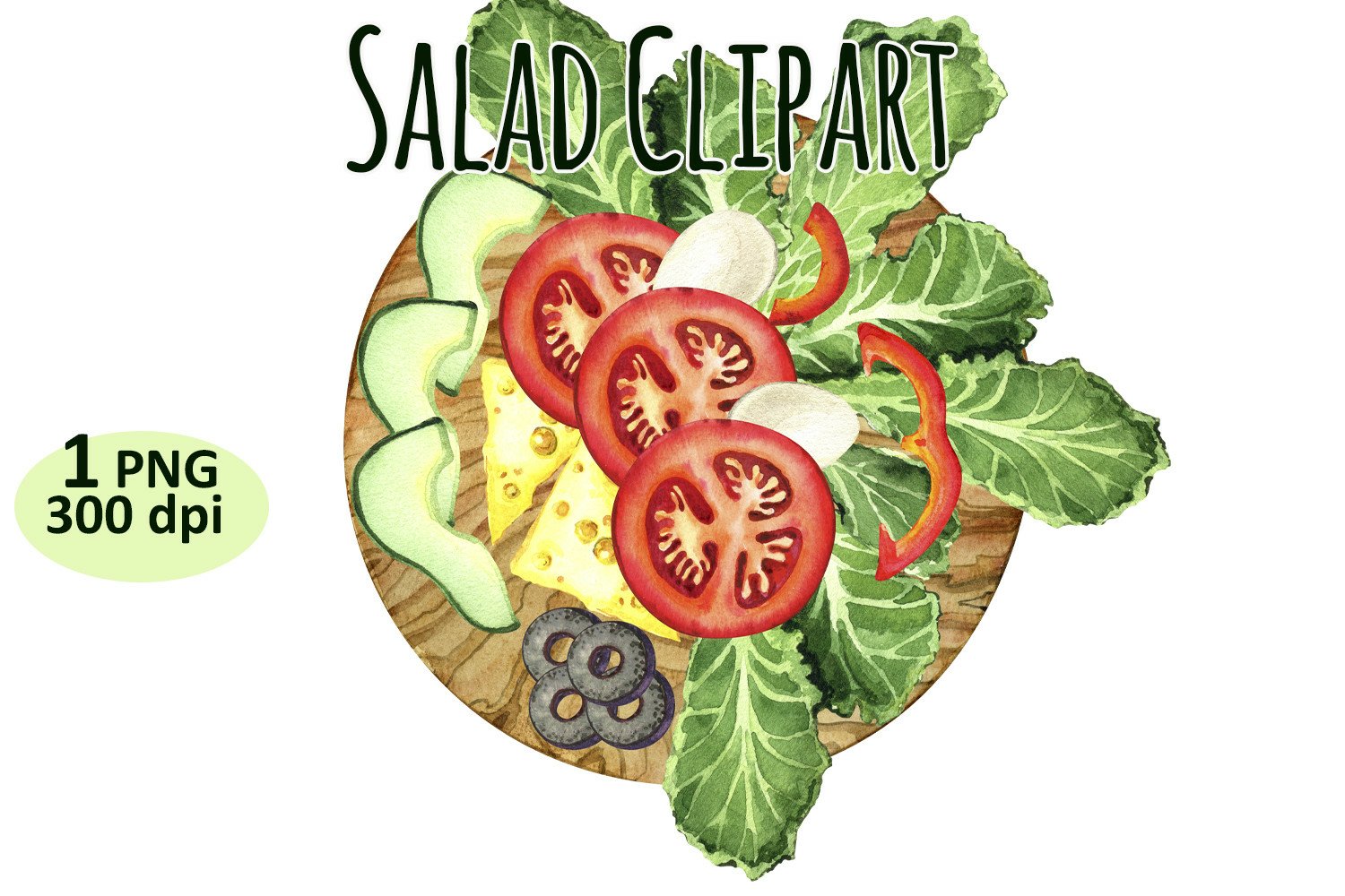 Salad Drawing
