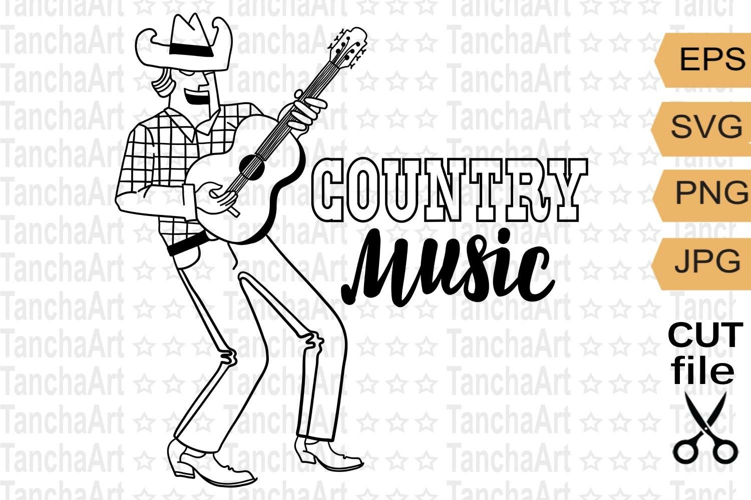 Easy Country Music Artwork