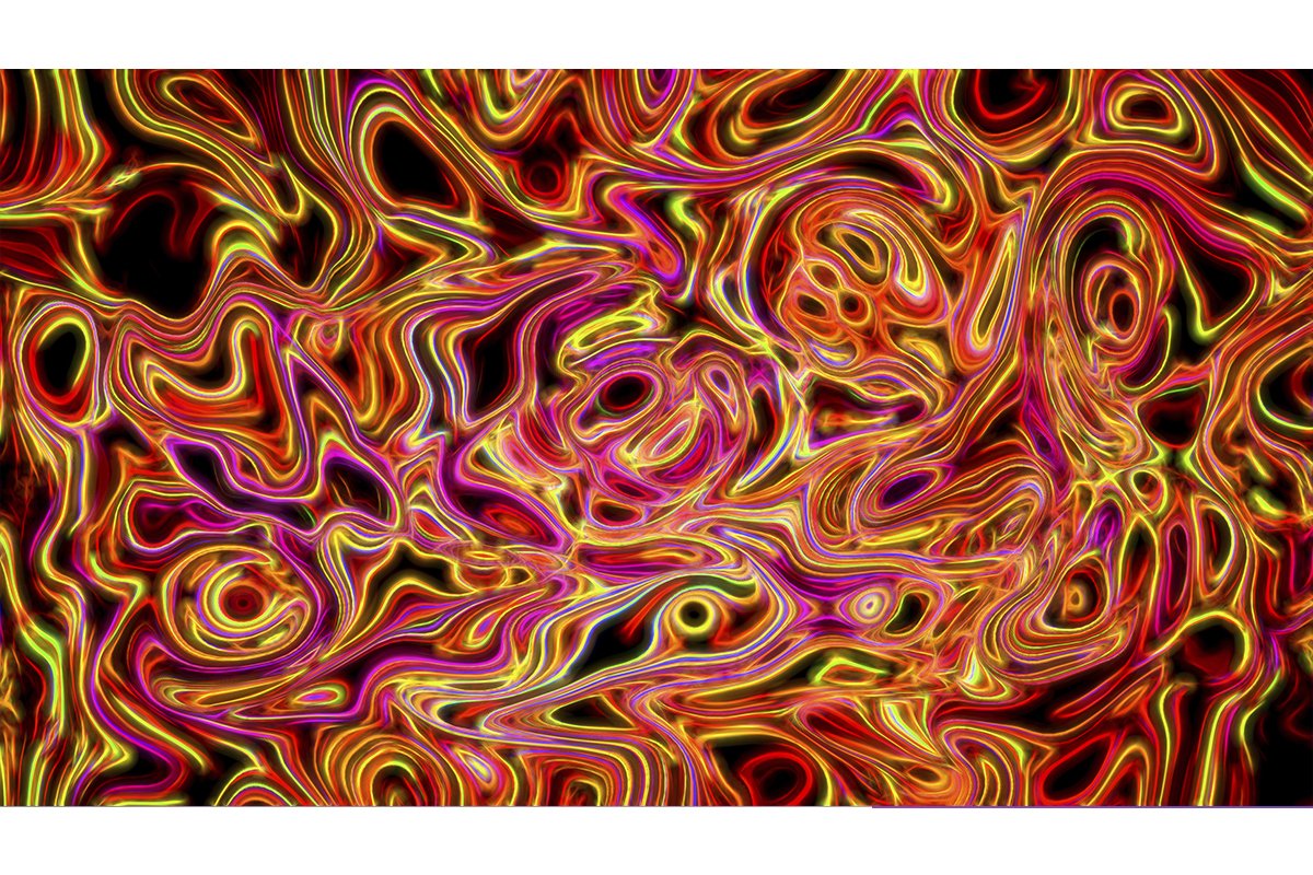 Abstract textured luminous red liquid background. (1652908 ...