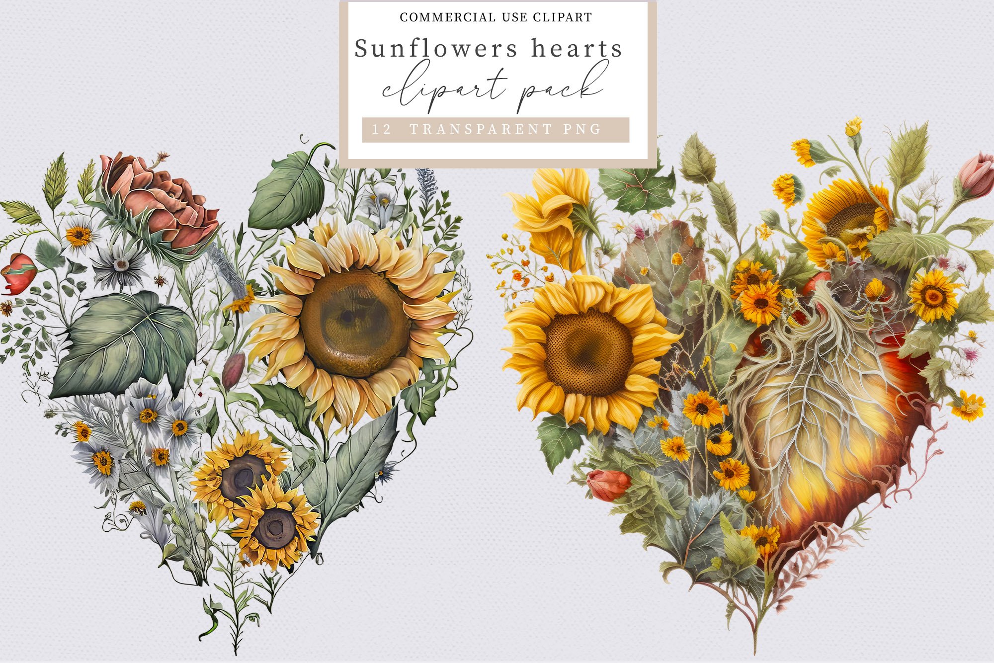 Clipart Flowers And Hearts