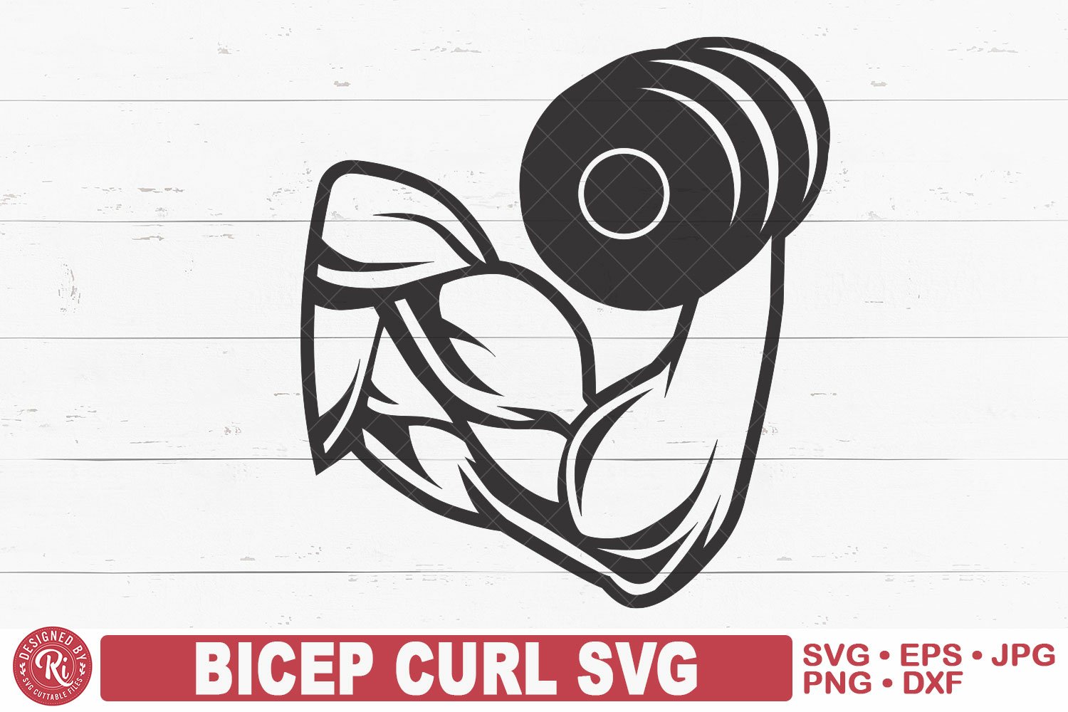 Bicep Curl Drawing