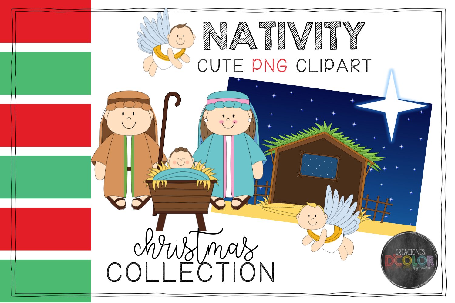 Free Nativity Clipart To Print
