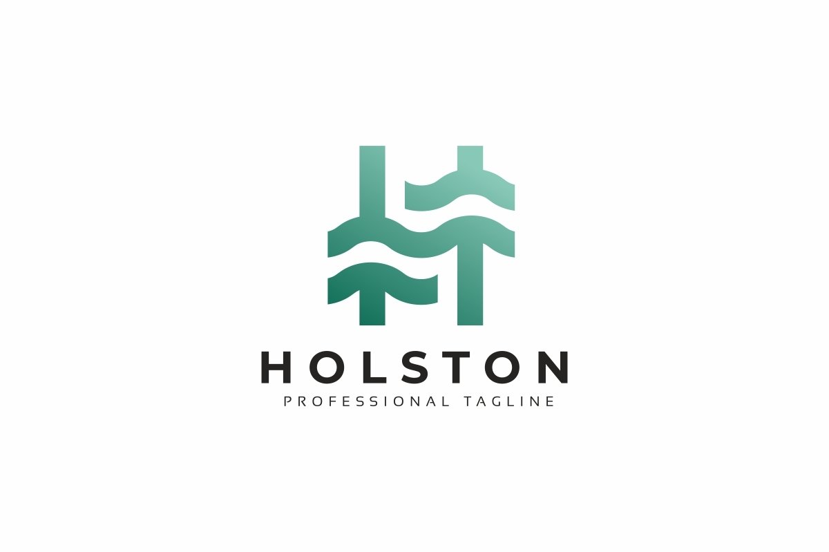 Holston H Letter Logo (1400132) | Logos | Design Bundles