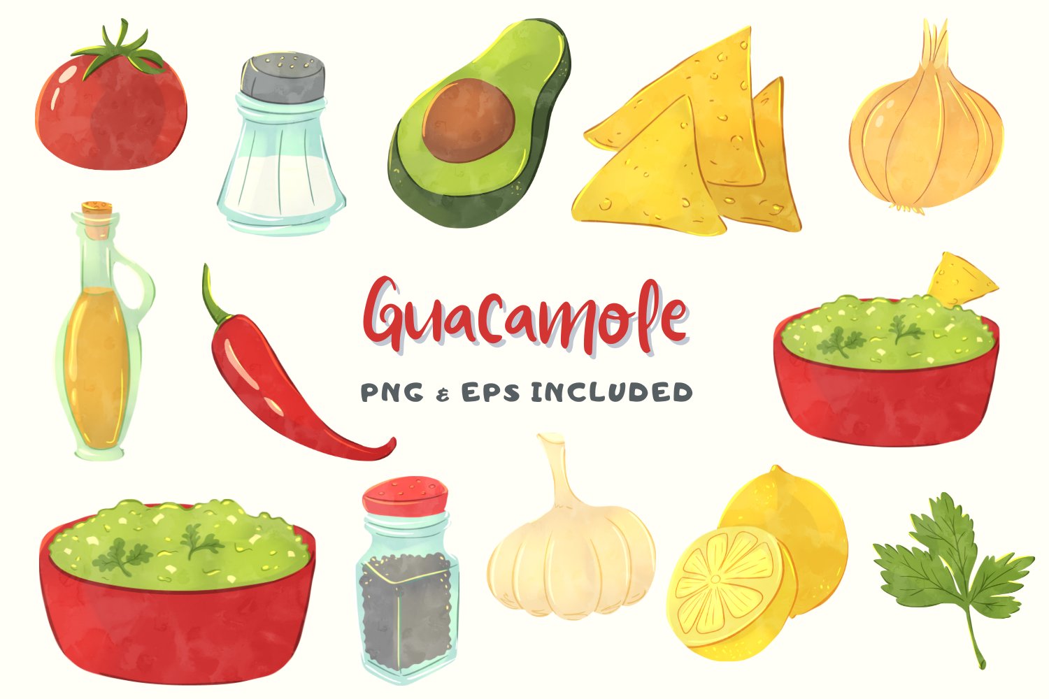 Guacamole Clipart Image