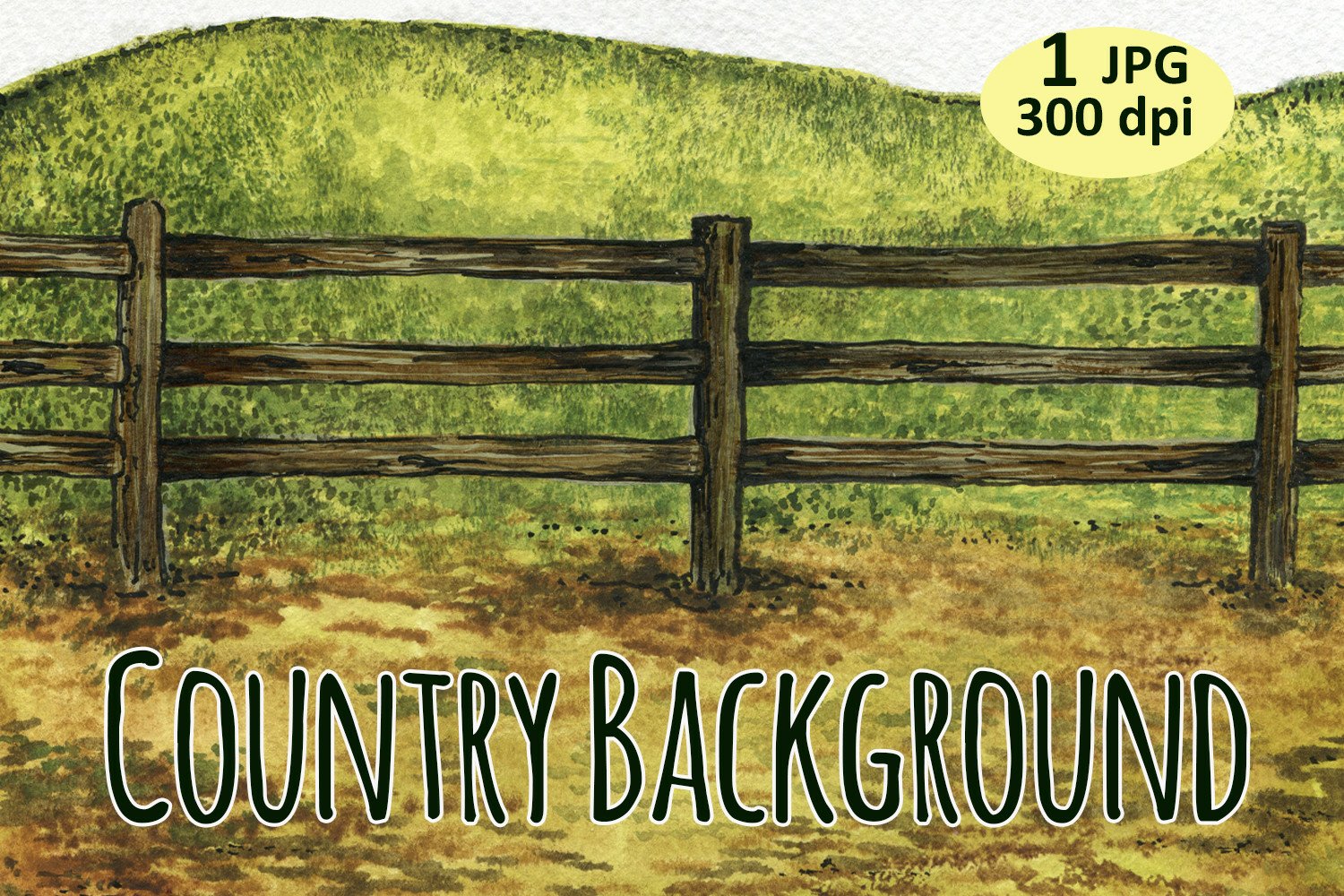 Country Farm Background