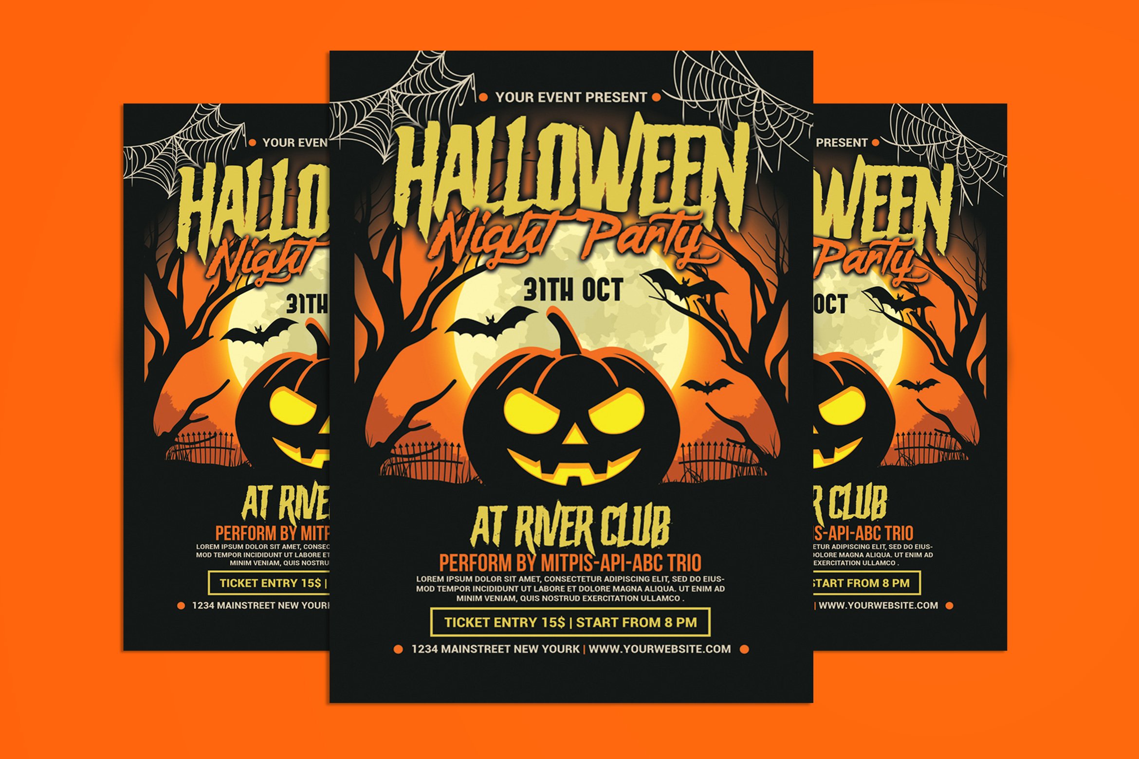 Abc Party Flyer
