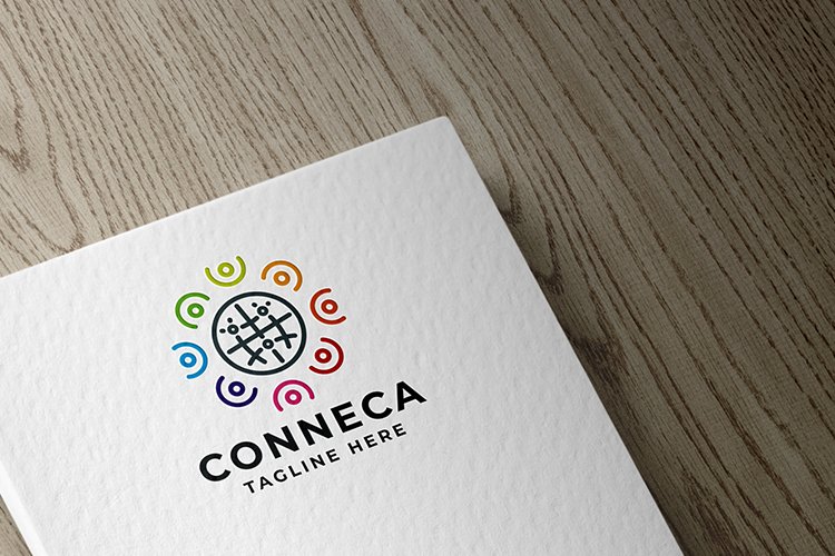 Connection Logo (1769395) | Logos | Design Bundles
