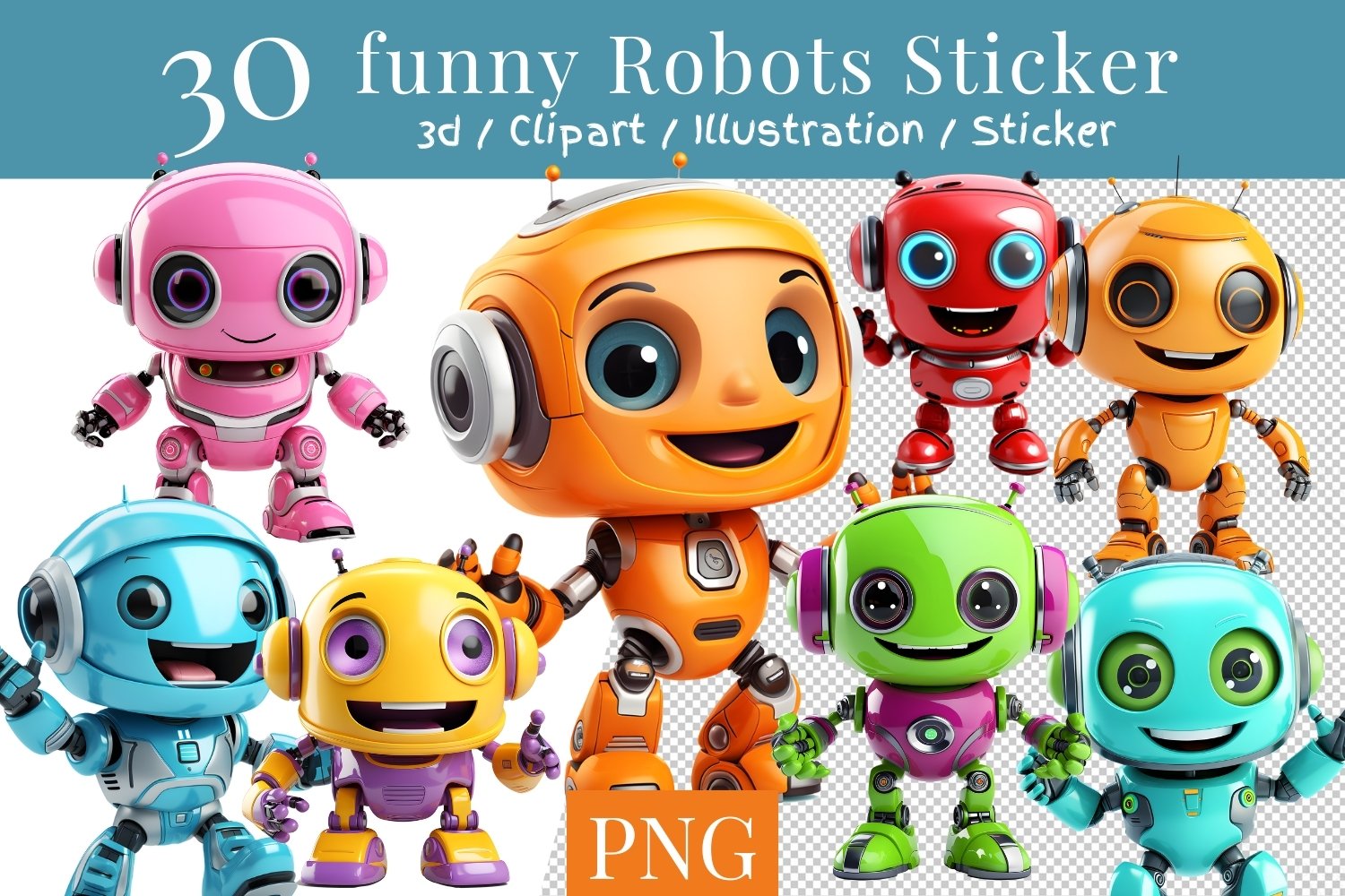 Robot Clipart Kids