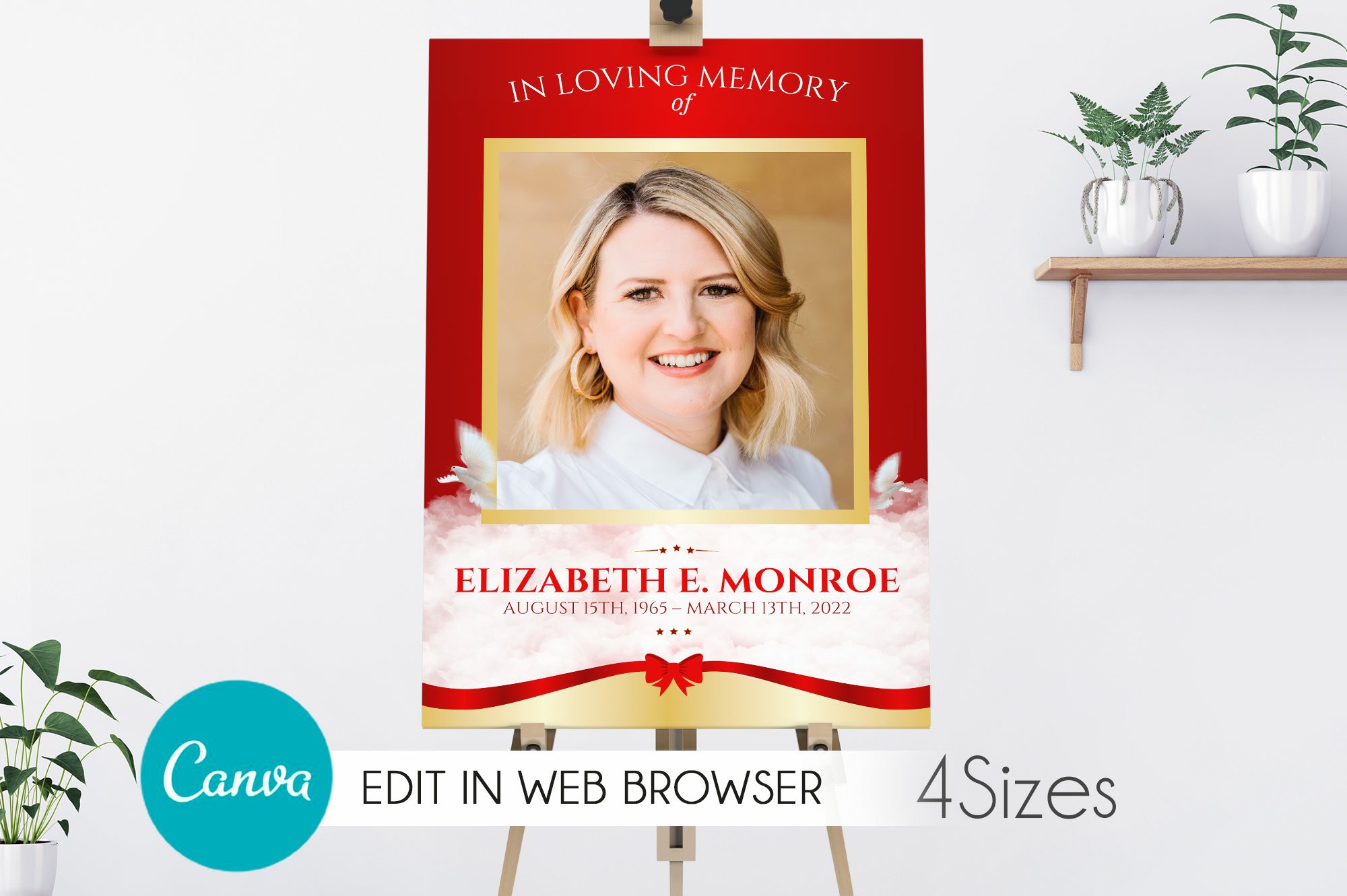 Funeral Poster Templates