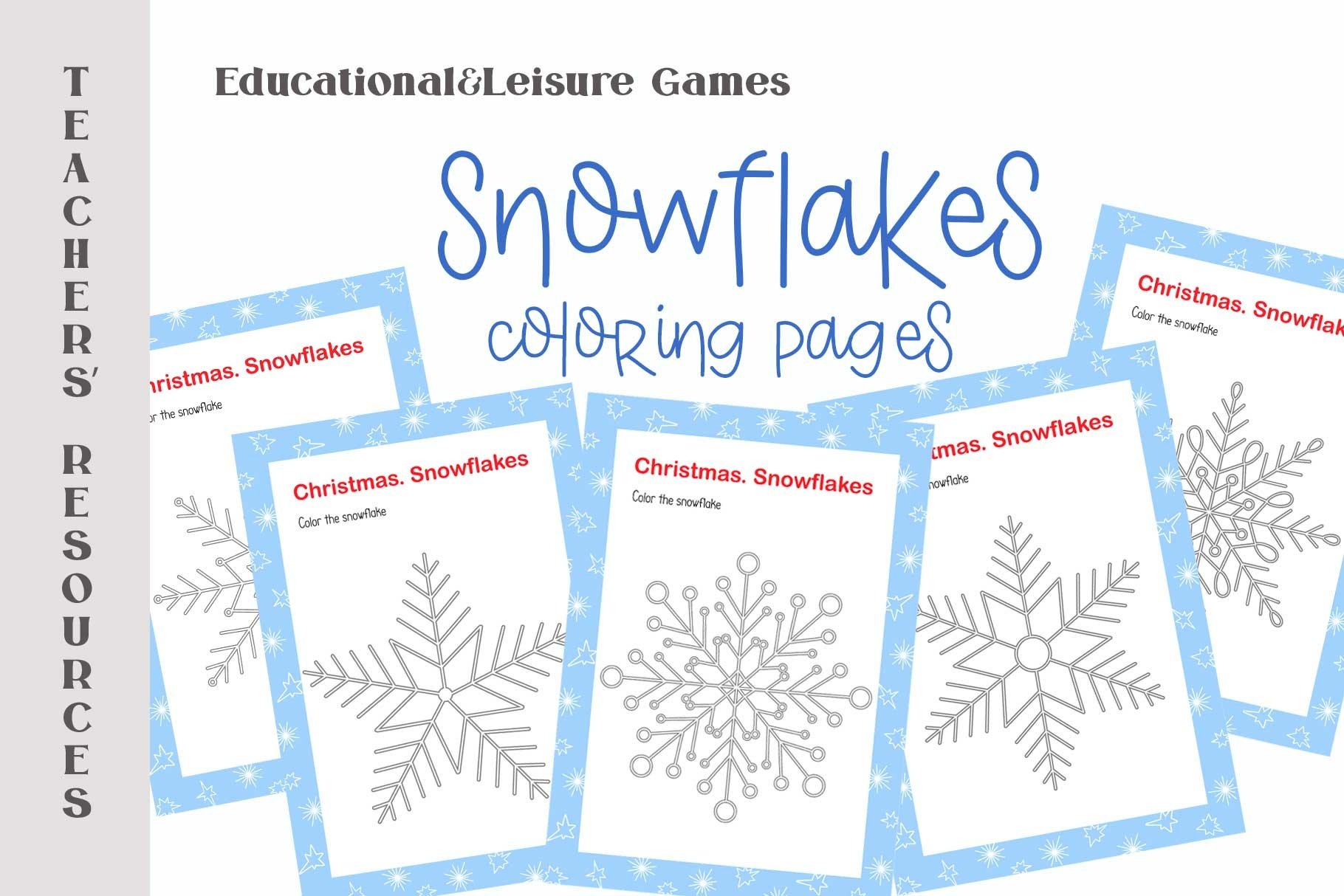 Printable Snowflake Coloring Pages For Kids [2025]