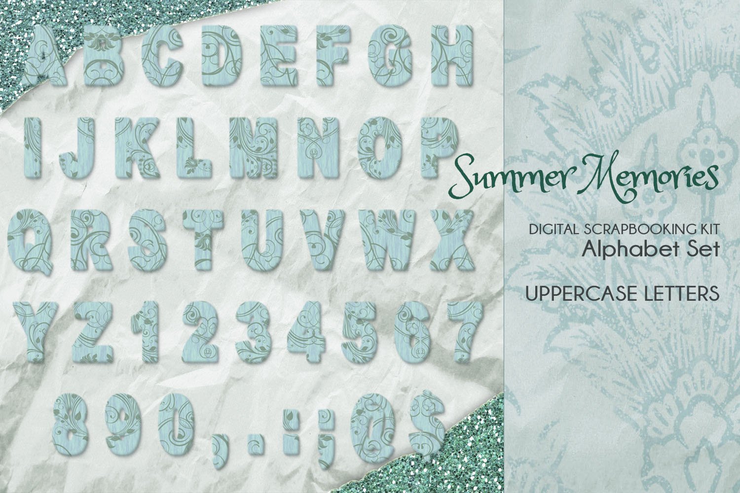 Summer Memories - Digital Scrapbooking Kit (252373) | Elements | Design ...