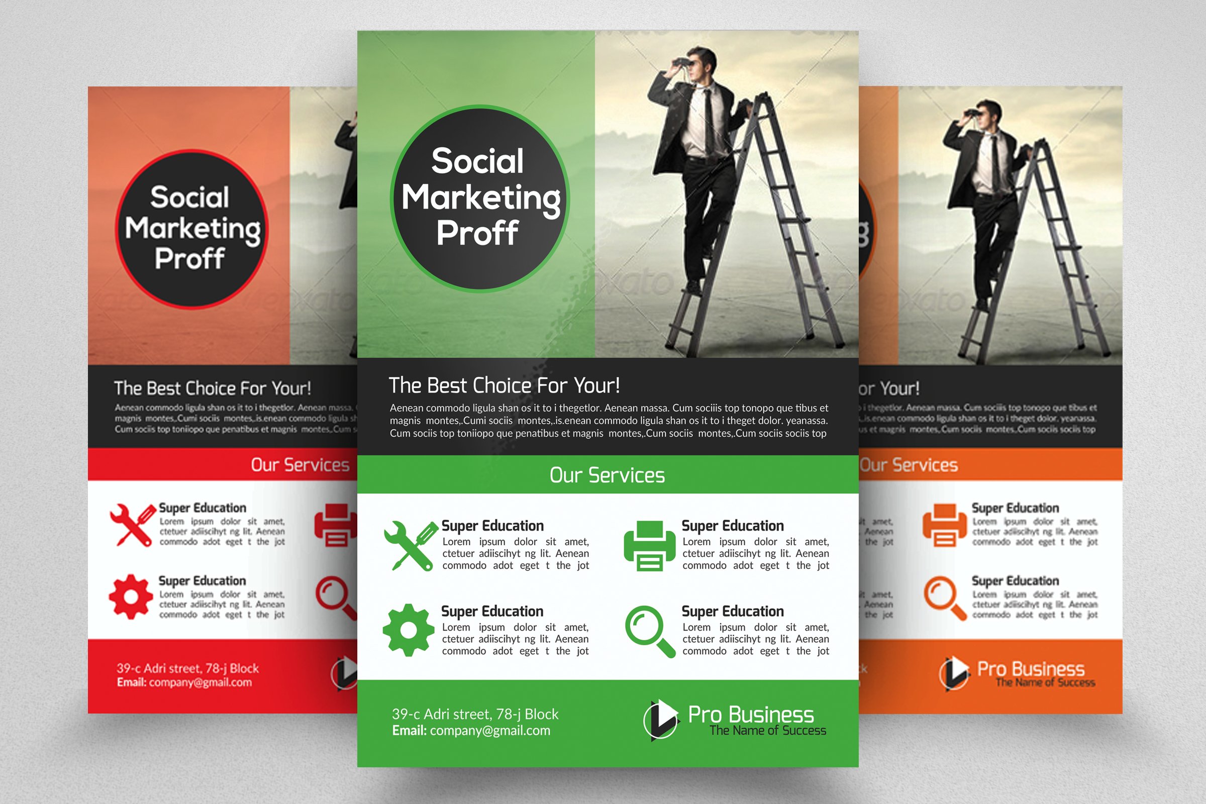 Business Executive Coach Flyer (125461) | Flyers | Design Bundles