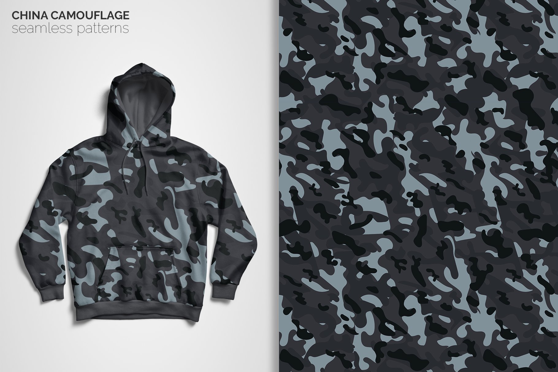 China Camouflage Seamless Patterns (557279) | Patterns | Design Bundles