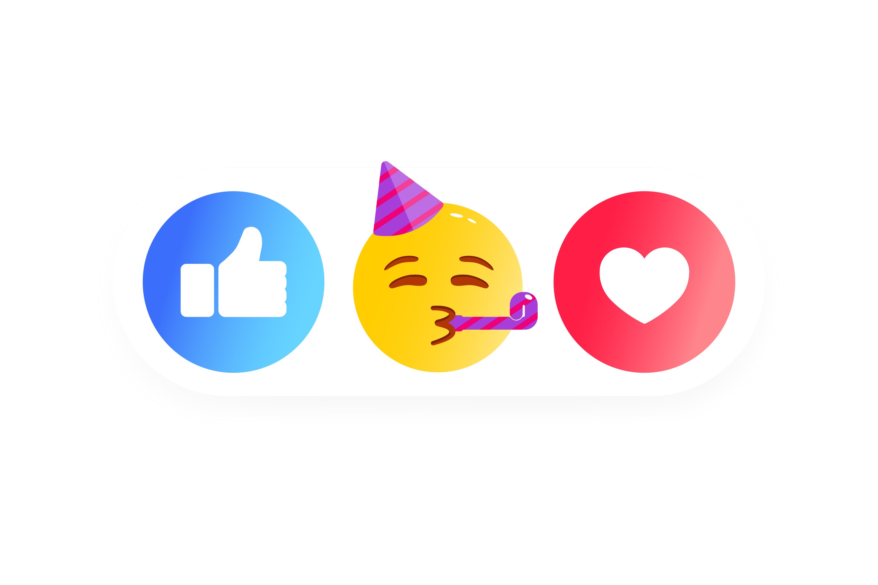 Like heart, smiley, thumb up icon like. Social media icons. (906133 ...