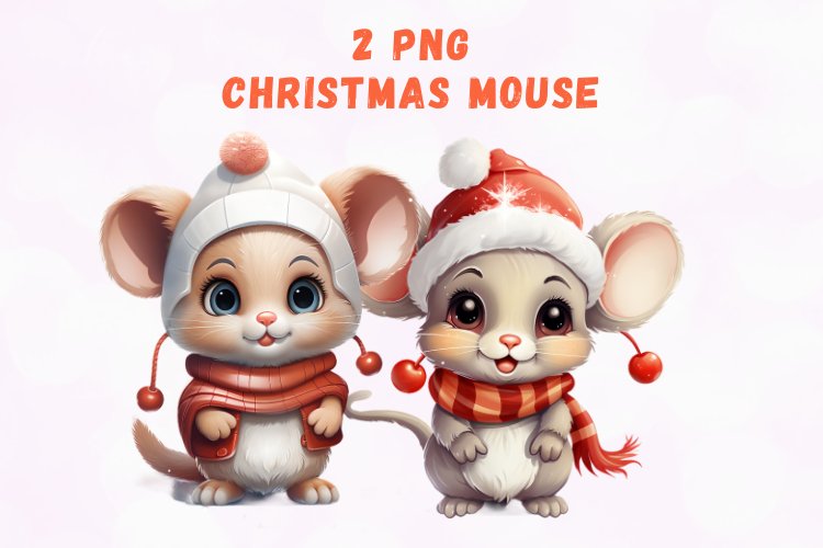 2 Mice Clipart