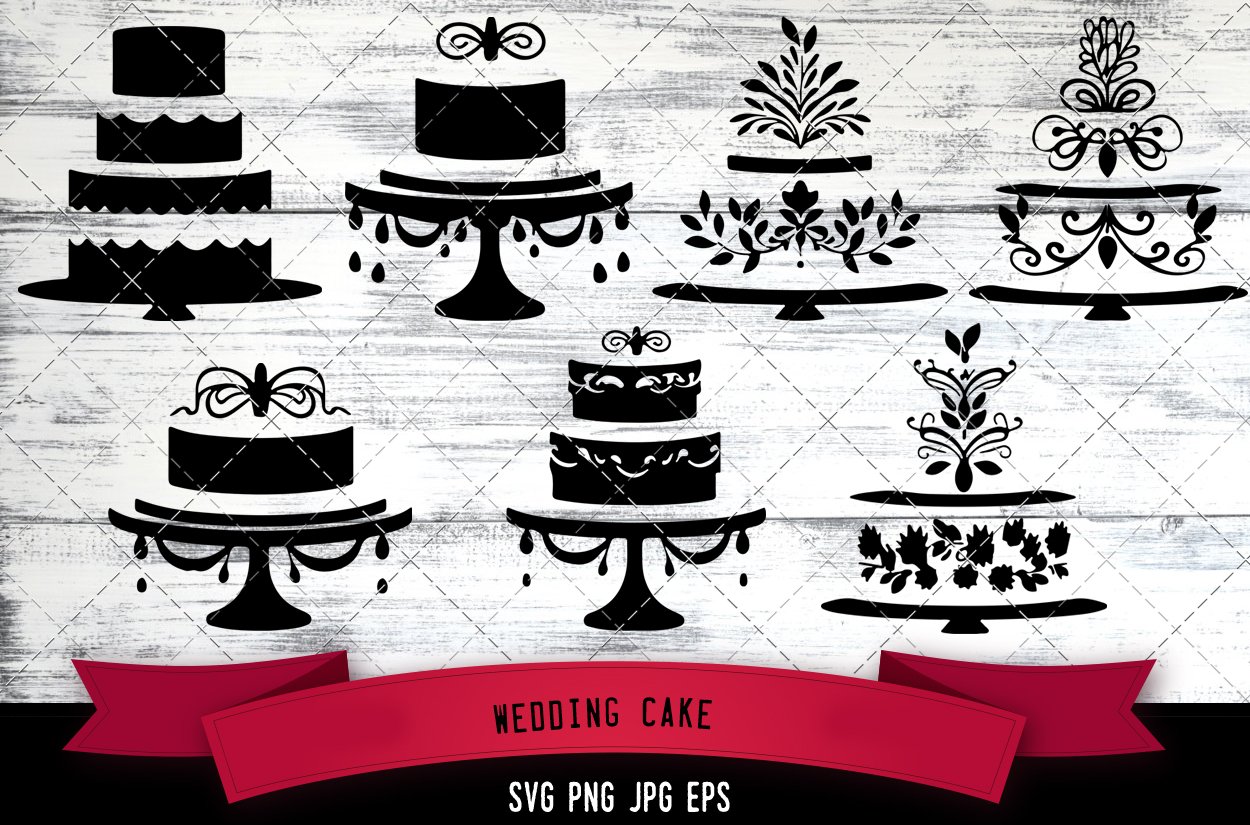 Wedding Cake Vector Png