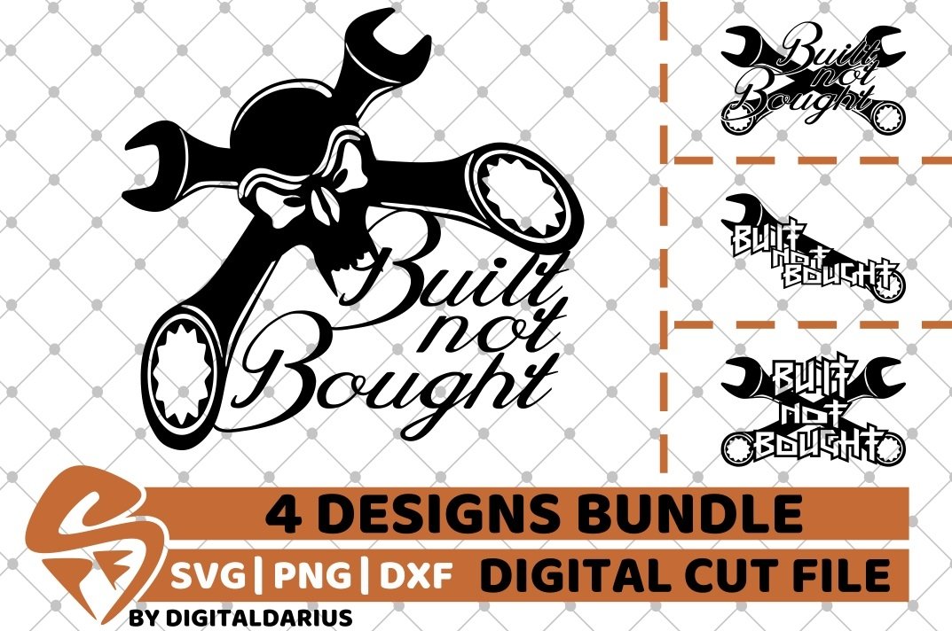 4x Built Not Bought Designs Bundle svg, Camping svg, Car svg (562368 ...