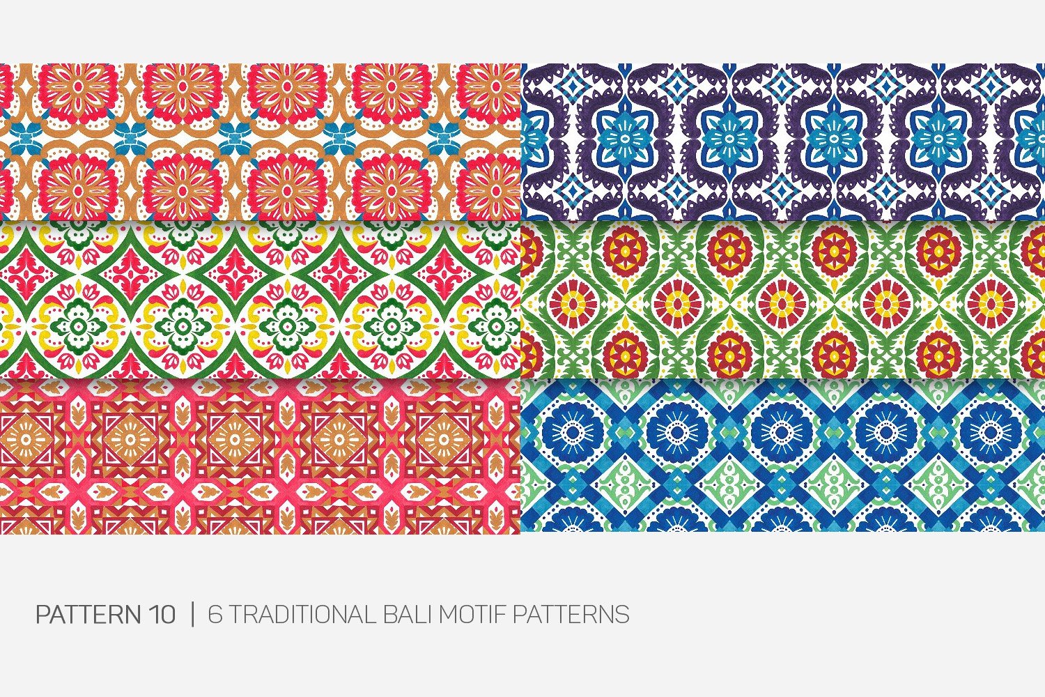 Fun & Colorful Patterns Bundle (28138) | Textures | Design Bundles