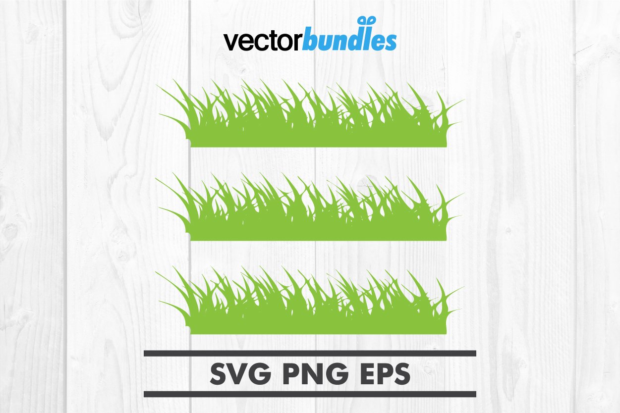 Green grass clip art svg (383849) | SVGs | Design Bundles