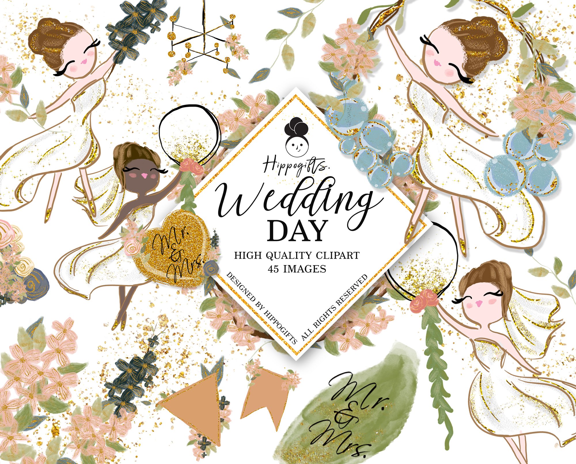 Wedding Gift Card Clipart