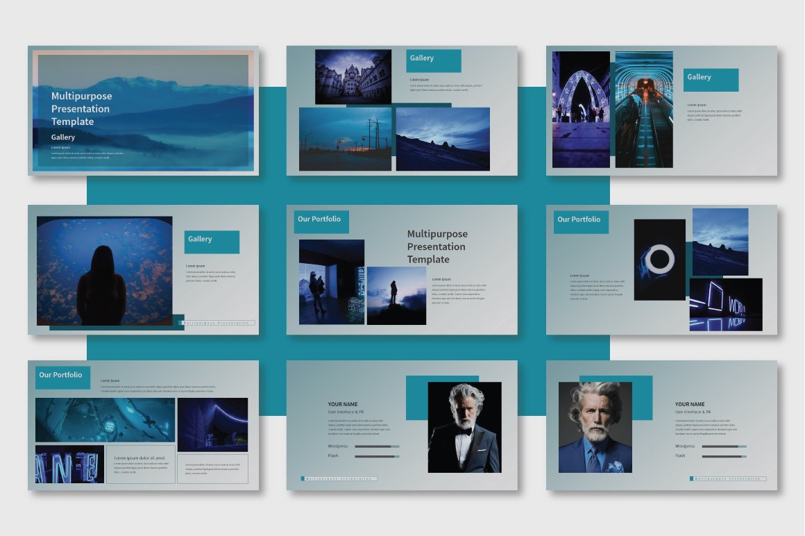 Fear Powerpoint Template (126395) | Powerpoint | Design Bundles