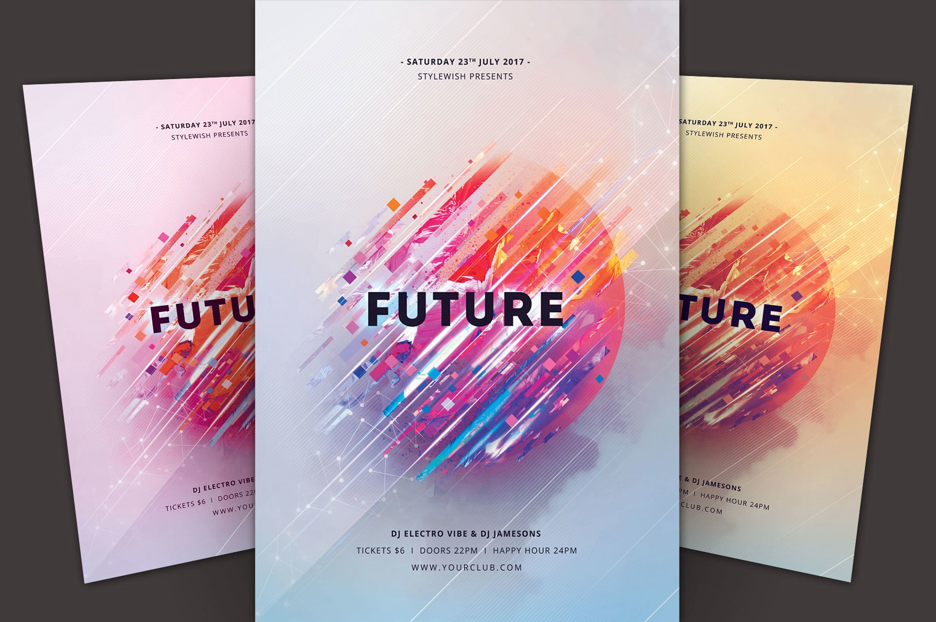 Future Flyer (83134) | Flyers | Design Bundles