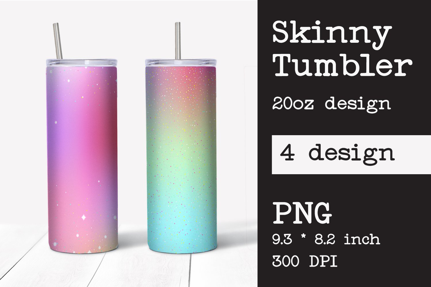 20Oz Skinny Tumbler Template