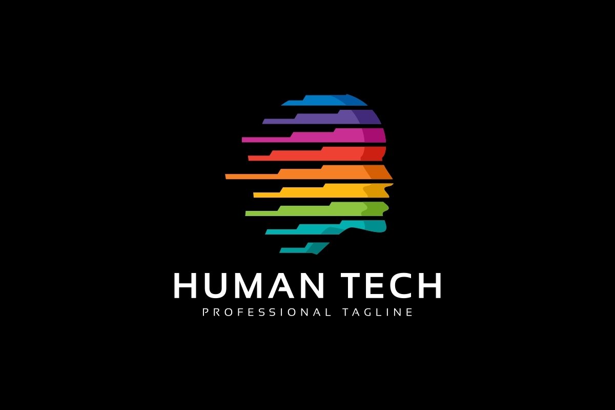 Human Tech Logo (258798) | Logos | Design Bundles