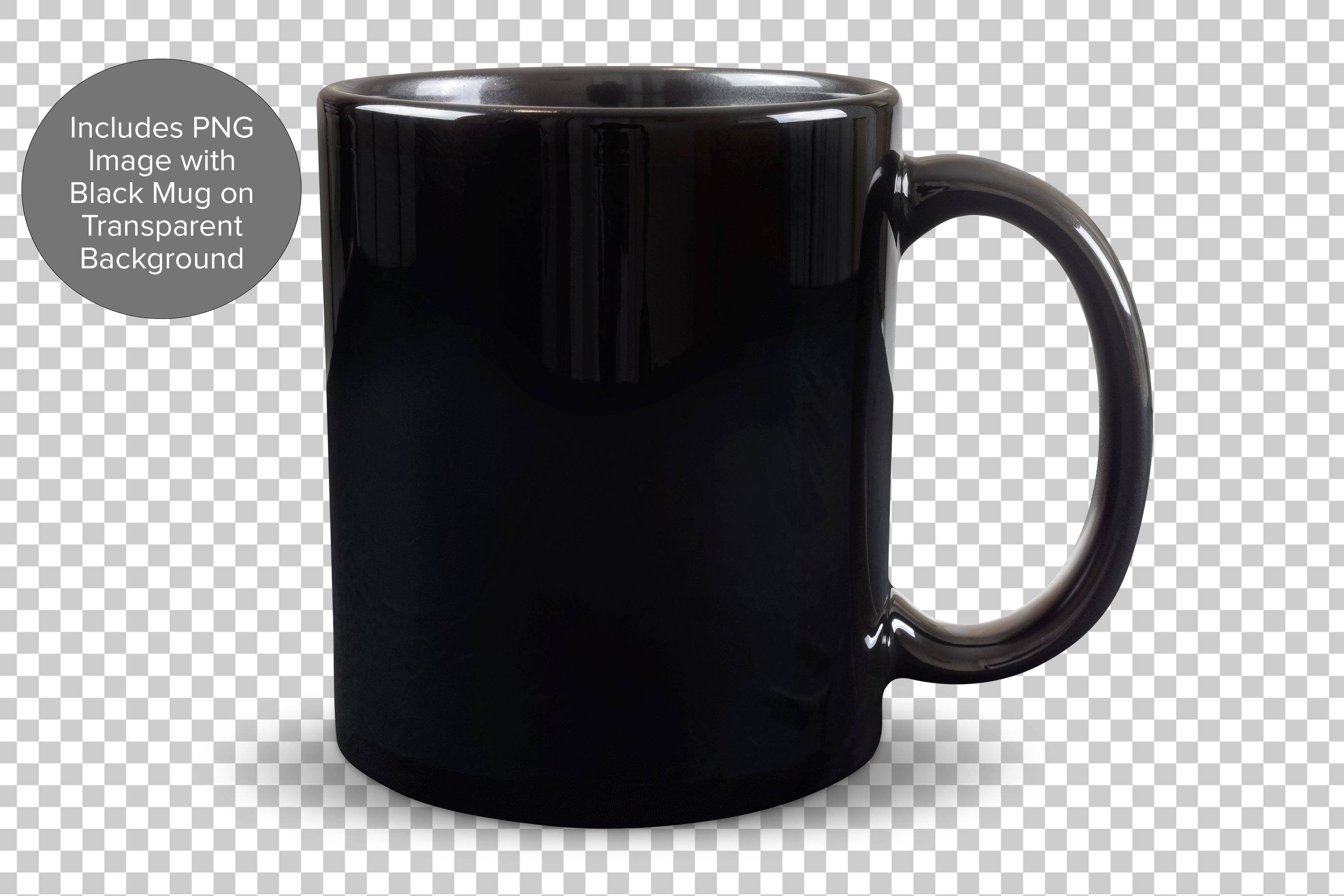 Black Coffee Mug Png