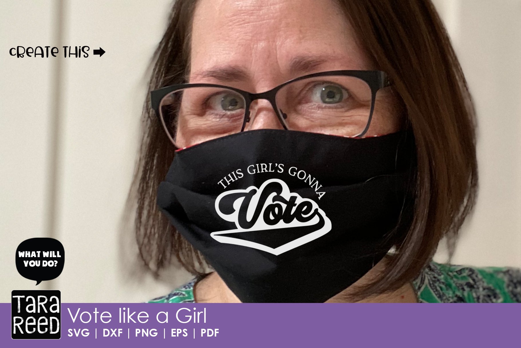 Vote like a Girl - Voting SVG and Cut Files for Crafters (841079) | Cut ...