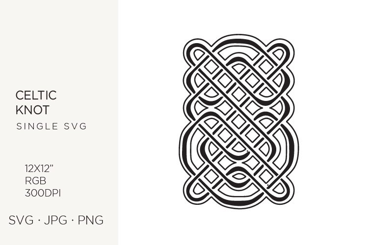 Celtic knot pattern, Irish logo icon svg (2228670) | Vectors | Design ...