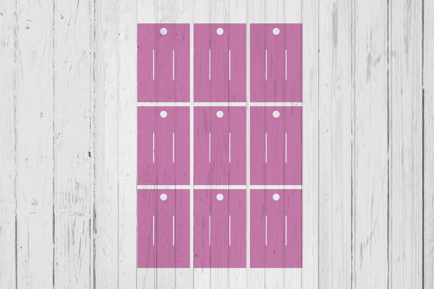 Rectangle Hair band bow hair clip display card template svg (1124747 ...