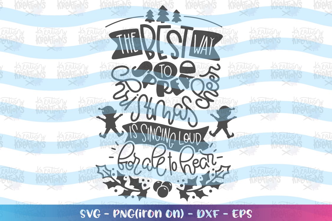 Christmas svg Elf quote svg Christmas cheer svg (391719) | SVGs ...