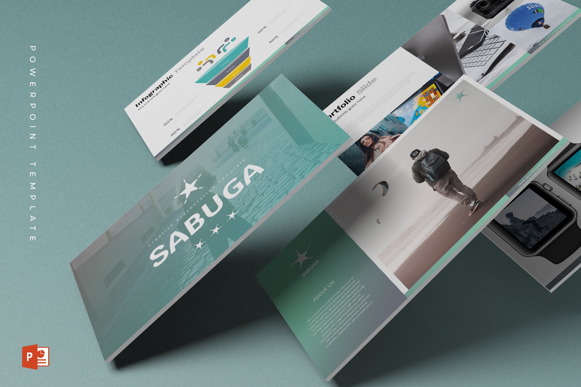 Sabuga - Powerpoint Template (329161) | Presentation Templates | Design ...