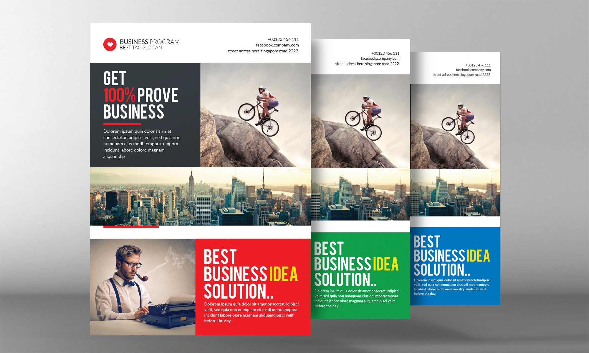 Business Consulting Flyer (440431) | Flyers | Design Bundles