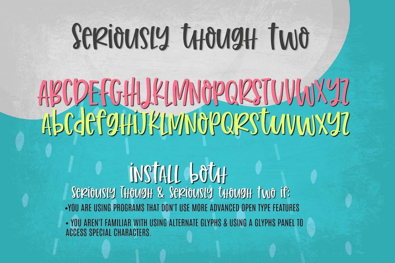 Seriously Though Handwritten Font | Crafter Friendly Font (435297 ...