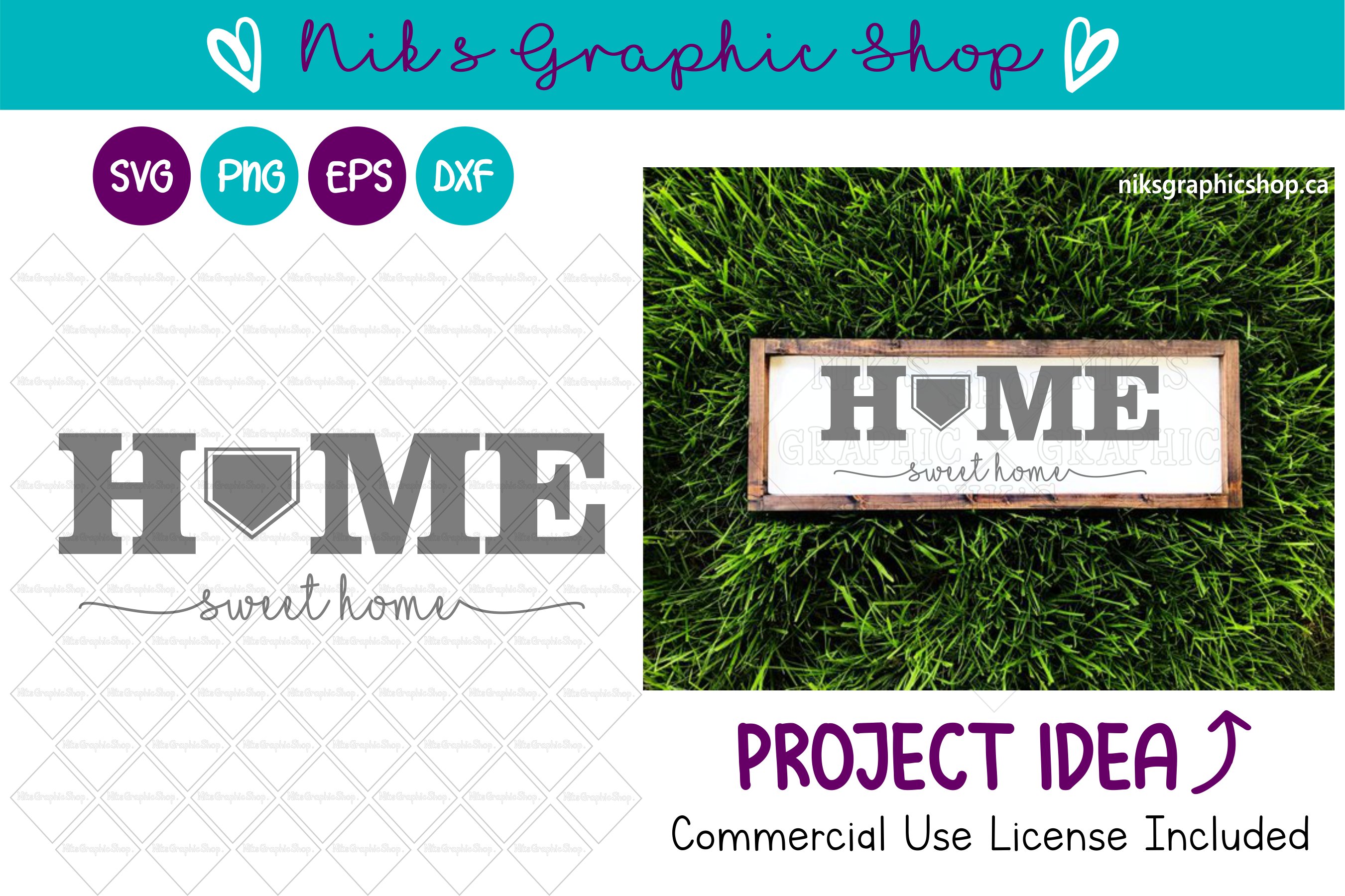 Baseball Svg, Home Sign Svg, Home Svg, Baseball Home Svg (147390) | Cut ...