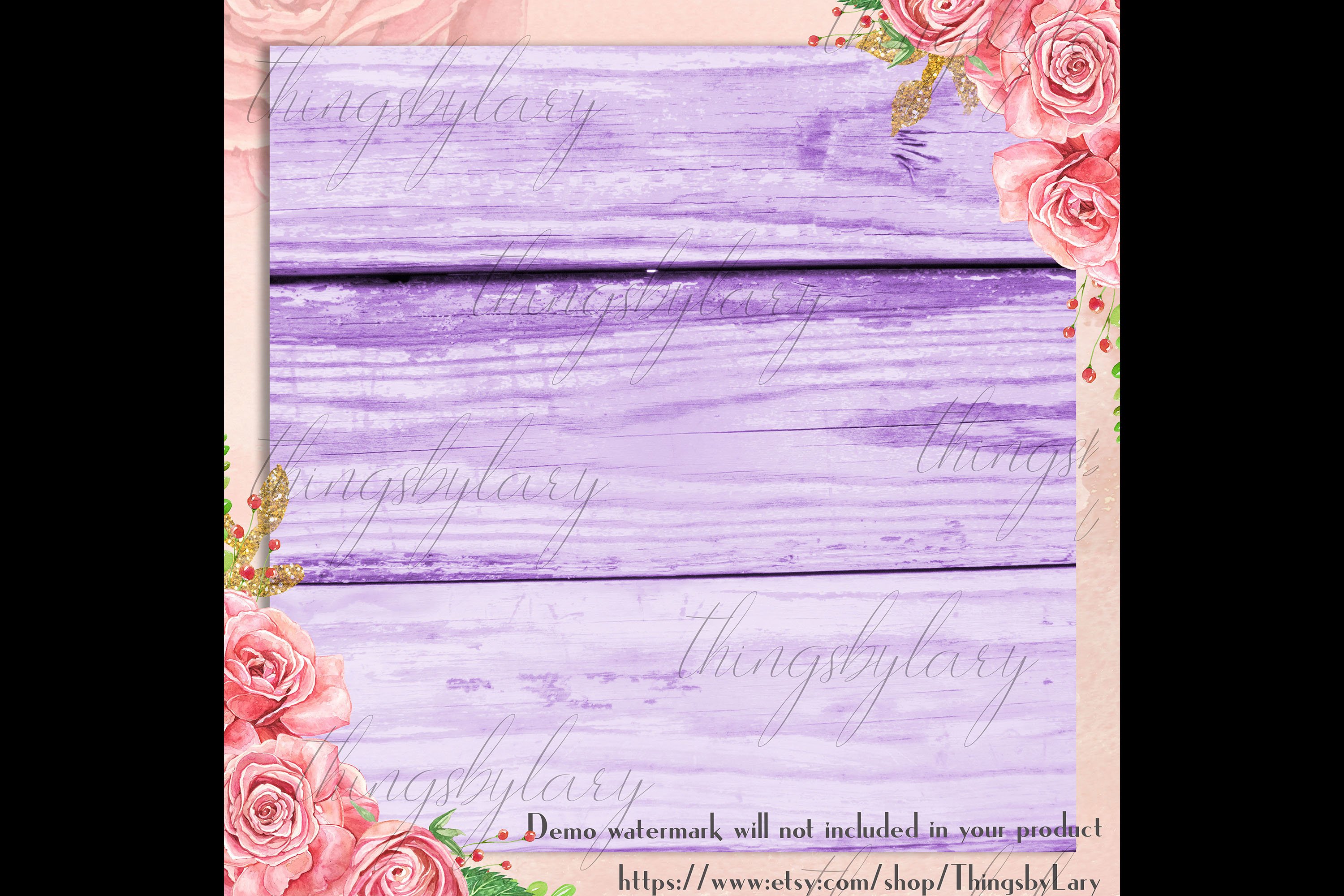 16 Lavender Wood Texture Digital Papers, Barn Wood Papers (135795 ...