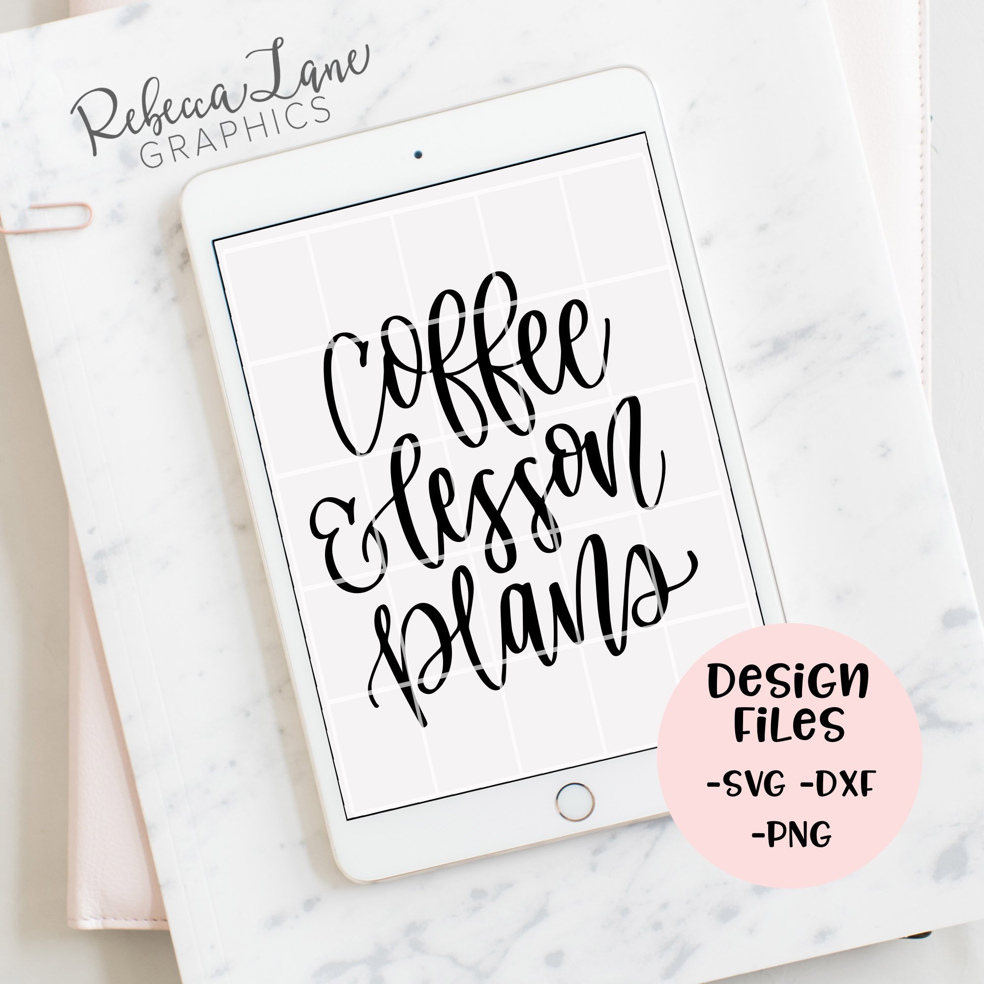 Coffee & Lesson Plans Design Files (74532) | SVGs | Design Bundles