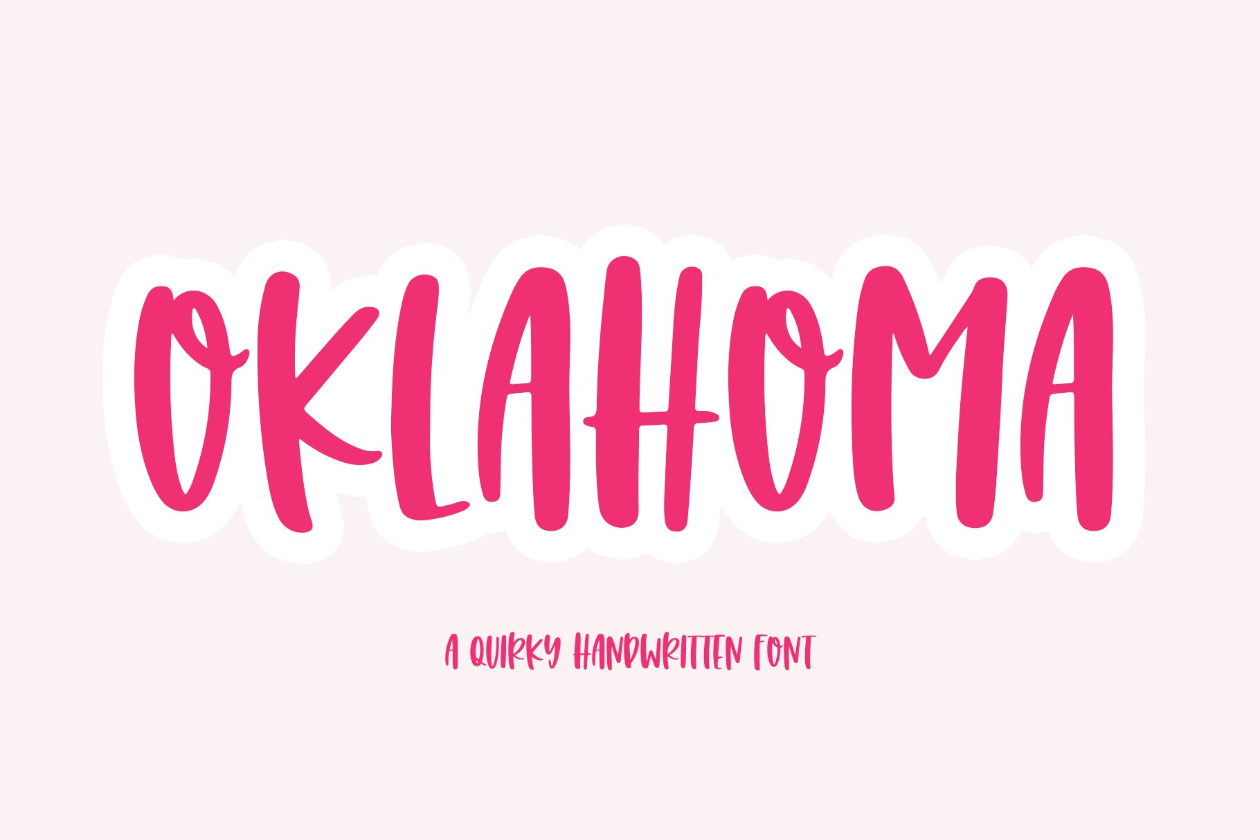 Oklahoma - A Fun Handwritten Font (482171) | Display | Font Bundles
