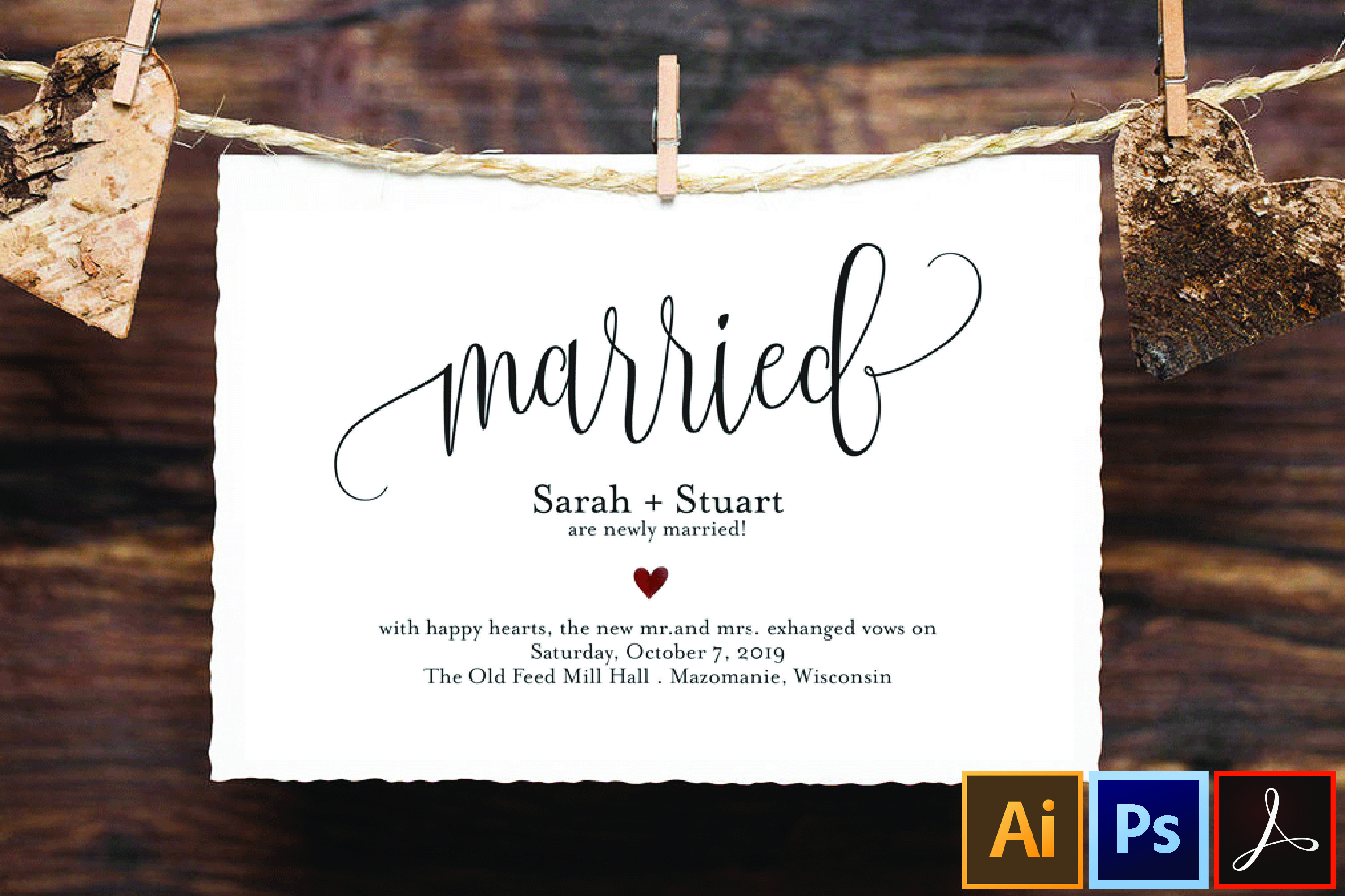 Wedding announcement examples 60 photos - Astyledwedding.com