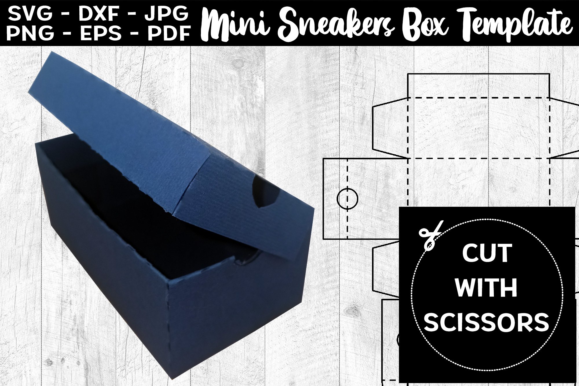 Graduation Cap Box Template