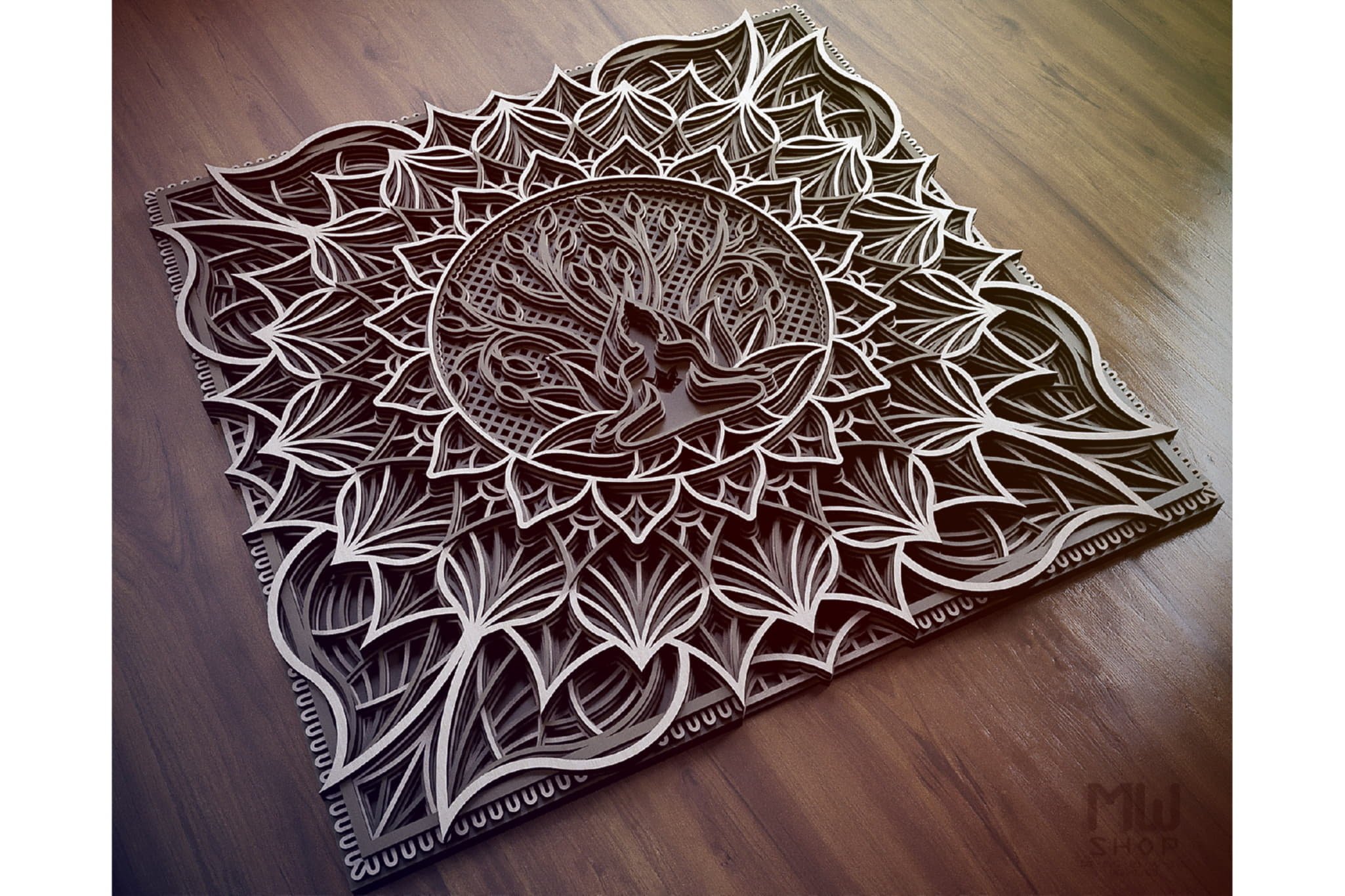M73 - Tree of Life DXF file, Multilayer Tree of Life Mandala (586860 ...