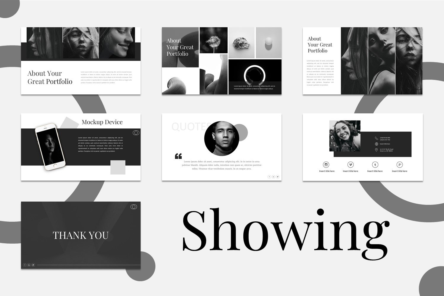 Presentation PowerPoint Template - Showing (551148) | Powerpoint ...