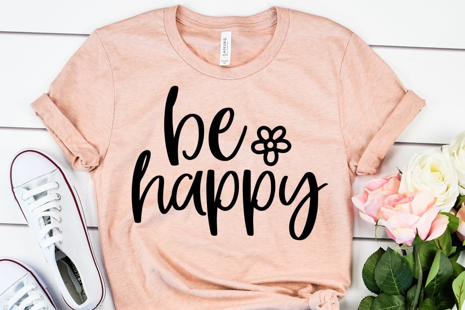 Positive SVG - Be Happy SVG - Teacher Bee SVG (902308) | Cut Files ...